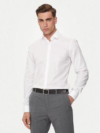 Calvin Klein Hemd K10K113164 Weiß Slim Fit