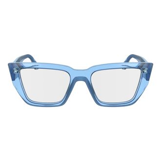 Karl Lagerfeld unisex, Accessoires, Bleu, Taille: 52 MM Monture de lunettes Kl6153