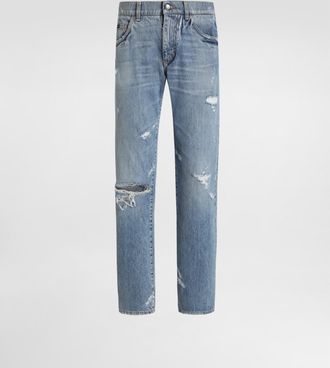 Dolce & Gabbana Denim Trousers - Mann Jeans Mehrfarbig 44