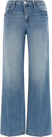 L'agence Femme, Jeans, Bleu, Taille: W25 Scottie Wide-Leg Jeans