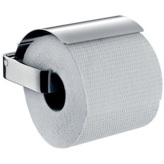 Emco Emco - loft Papierhalter mit Deckel steel 050001600