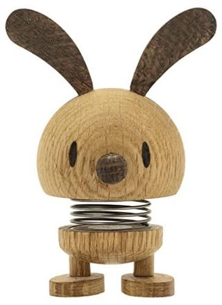 Hoptimist Design scandinave - Animaux en Bois - Figurines de Lapin - Small, Hauteur 9 cm