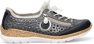 Rieker Halbschuhe Rieker N42P6-14 Dunkelblau