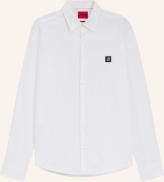 HUGO BOSS Hugo Business Hemd Ermo Slim Fit weiss