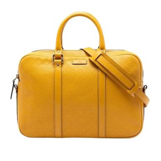 Gucci Sac daffaires vintage doccasion - Femme - Pre-owned - Jaune - Taille: ONE Size