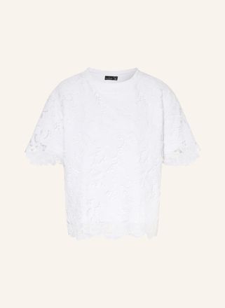 van Laack Van Laack Blusenshirt Vl-Misana-F Aus Spitze weiss