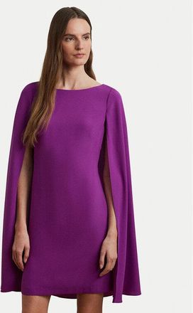 Lauren Ralph Lauren Coctailkleid 2,53855E+11 Violett Slim Fit