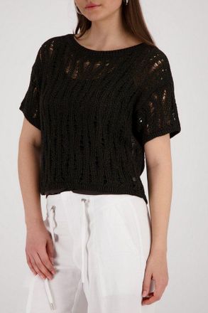 Monari Ajourpullover Pullover Ajour Regular fit mit Ajour-Strick