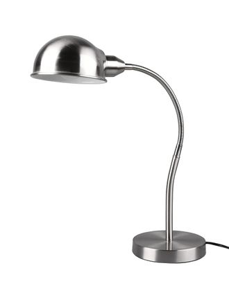 Trio Leuchten Tischleuchte Perry 504900107, Metall Nickel matt, exkl. 1x E27