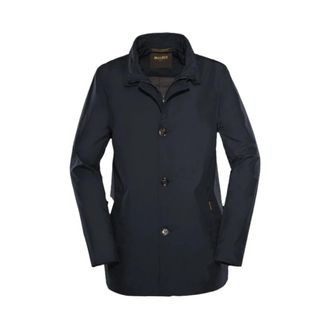 Moorer Single-Breasted Coats - - Coats - Herren - Blau - 2XL