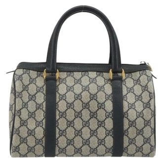 Gucci Sac &agrave; main vintage en cuir pr&eacute;-poss&eacute;d&eacute; - Femme - Pre-owned - Bleu - Taille: ONE Size