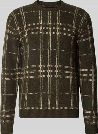 Premium by Jack & Jones Regular Fit Strickpullover aus elastischem Woll-Mix