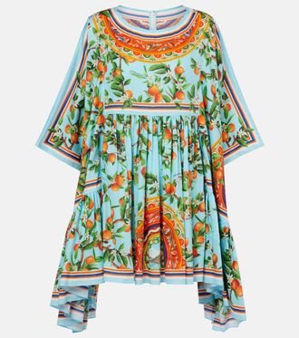 Dolce & Gabbana Bedruckter Kaftan aus Baumwolle