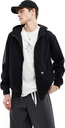 Dickies Duck - Veste à capuche en toile non doublée - Noir délavé