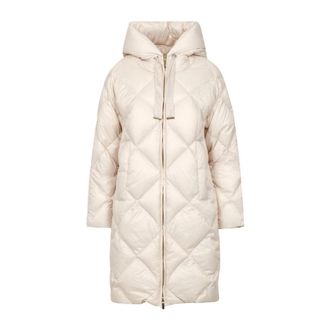 Max Mara Diamond Steppjacke mit Daunen - - Jackets - Damen - Beige - M