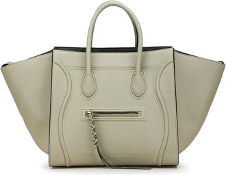 Celine Shopper - Medium Leather Luggage Phantom Tote - Gr. unisize - in Braun - f&uuml;r Damen