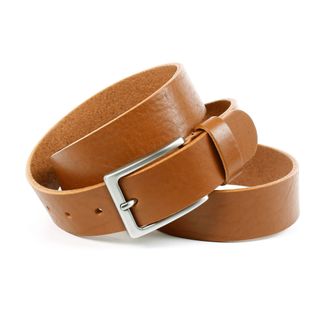 Anthoni Crown Herren Lederg&uuml;rtel G&uuml;rtel, Cognac, 85