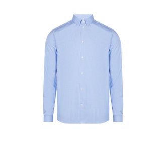 Au Printemps Paris Baumwollhemd - Blau