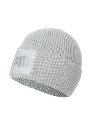 Pitbull M&uuml;tze Unisex Logo, Winterm&uuml;tze Herren und Damen, Winter M&uuml;tze Dickes Strickdesign, Beanie Weiches Material, Warme M&uuml;tzen mit Logo-Patch, Modische Stri