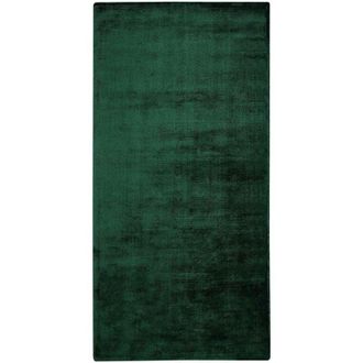 Beliani Teppich GESI II Dunkelgr&uuml;n 80 x 150 cm Viskose