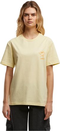 Merchcode Merchcode Damen T-Shirt Zartgelb, M