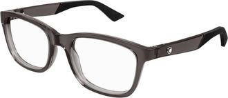Montblanc Montblanc, Homme, Accessoires, Gris, Taille: 55 MM Mb0401O Optical Frame