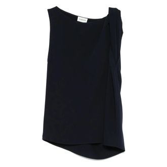 P.A.R.O.S.H. Blaue Tops f&uuml;r einen stylischen Look - - Tops - Damen - Blau - M
