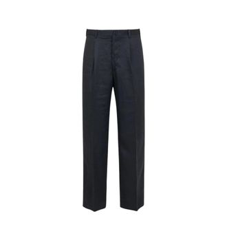 Giuliva Heritage Collection Massgeschneiderte Hose mit einer Falte - - Trousers - Herren - Schwarzk - M
