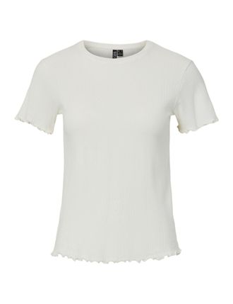 Pieces Female T-Shirt PCMARIE Pointelle