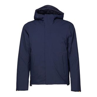 K-Way Bonded Padded Jacke mit Wellensteppung - - Jackets - Herren - Blau - S