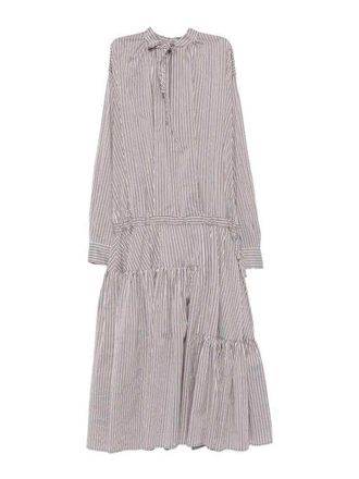 Dries Van Noten Maxikleid - Braun