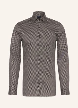 Olymp Hemd No. Six Super Slim braun
