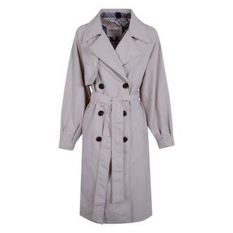 Barbour Femme, Manteaux, Gris, Taille: 38 FR Layla Trench Veste Imperm&eacute;able