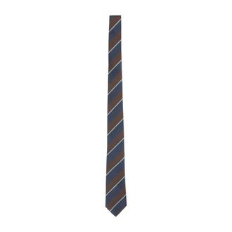Paul Smith Homme, Accessoires, Multicolore, Taille: ONE Size Cravate en soie &agrave; rayures