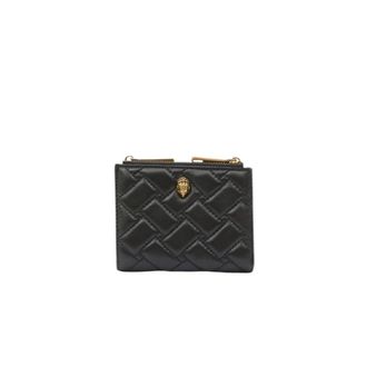 Kurt Geiger Mini gesteppte Geldb&ouml;rse - - Accessories - Damen - Schwarzk - ONE SIZE