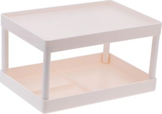Valiclud Thickened Desktop Organizing Rack Weiß Haushalts Schreibtisch Container für Büro Schule Stabile Aufbewahrung von Kleinteilen und Schreibwaren