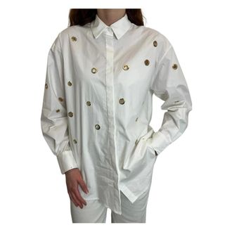 Souvenir Femme, Blouses et Chemises, Blanc, Taille: 42 FR Oversized Souvenir Shirt
