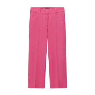 Cambio Femme, Pantalons, Rose, Taille: 46 FR Pantalon Large 7/8