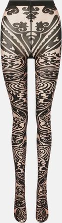Wolford X Etro Strumpfhose Tattoo