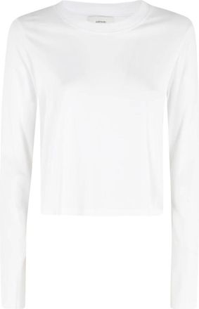 Loulou Studio Femme, Tops, Blanc, Taille: 36 FR Masal Longsleeve T-shirt