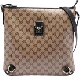 Gucci Pre-owned Abbey D-Ring Crossbody Bag - - Pre-owned - Damen - Beige - ONE SIZE