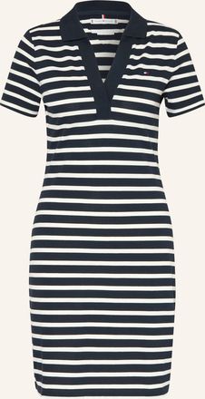 Tommy Hilfiger Piqu&eacute;-Kleid rot