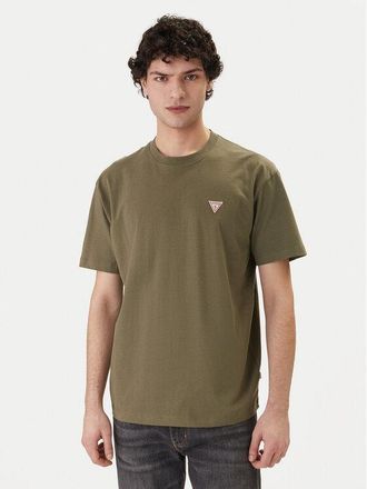 Guess T-Shirt M4YI46 K8FQ4 Khakifarben Regular Fit