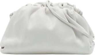 Bottega Veneta Pre-owned Mini Pouch - Femme - Pre-owned - Blanc - Taille: ONE Size