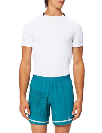 Pro Touch Herren Casper Shorts, AOP/Blueaqua/Silver, S