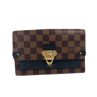 Louis Vuitton Sac bandouli&egrave;re Damier Vintage doccasion - Femme - Pre-owned - Brun - Taille: ONE Size