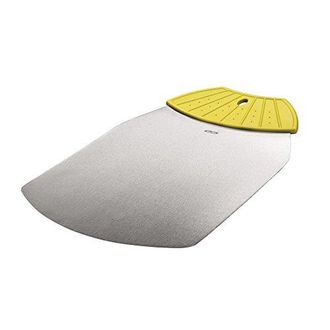 Ibili Ibili Kuchenheber/Pizzalöser rechteckig 37x25 cm aus Edelstahl/Kunststoff, silber/grün, 37 x 25 x 2 cm