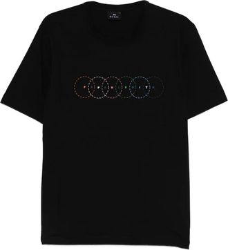 Paul Smith graphic T-shirt - Schwarz