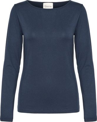 MY ESSENTIAL WARDROBE Damen, Oberteile, Blau, XLGröße