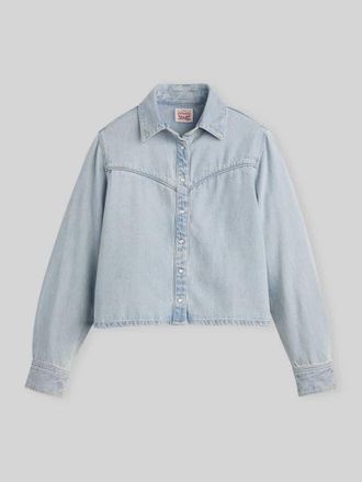 Levi's Relaxed Fit Jeanshemd aus Baumwoll-Lyocell-Mix